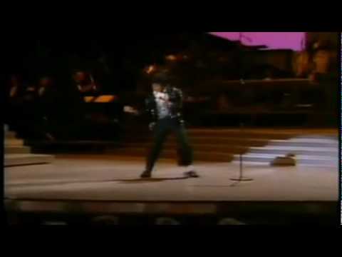 Michael Jackson (MJ) Moonwalk (first ever) - YouTube