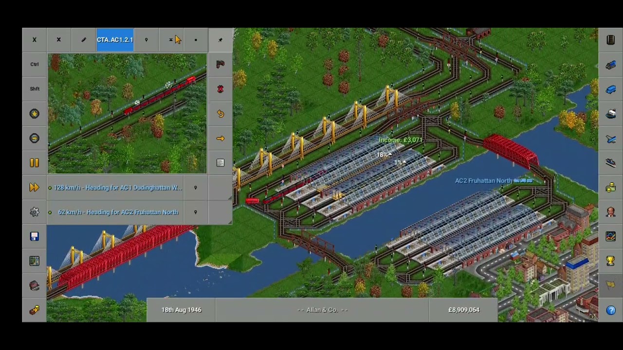 Open TTD Classic Train part 2 - YouTube