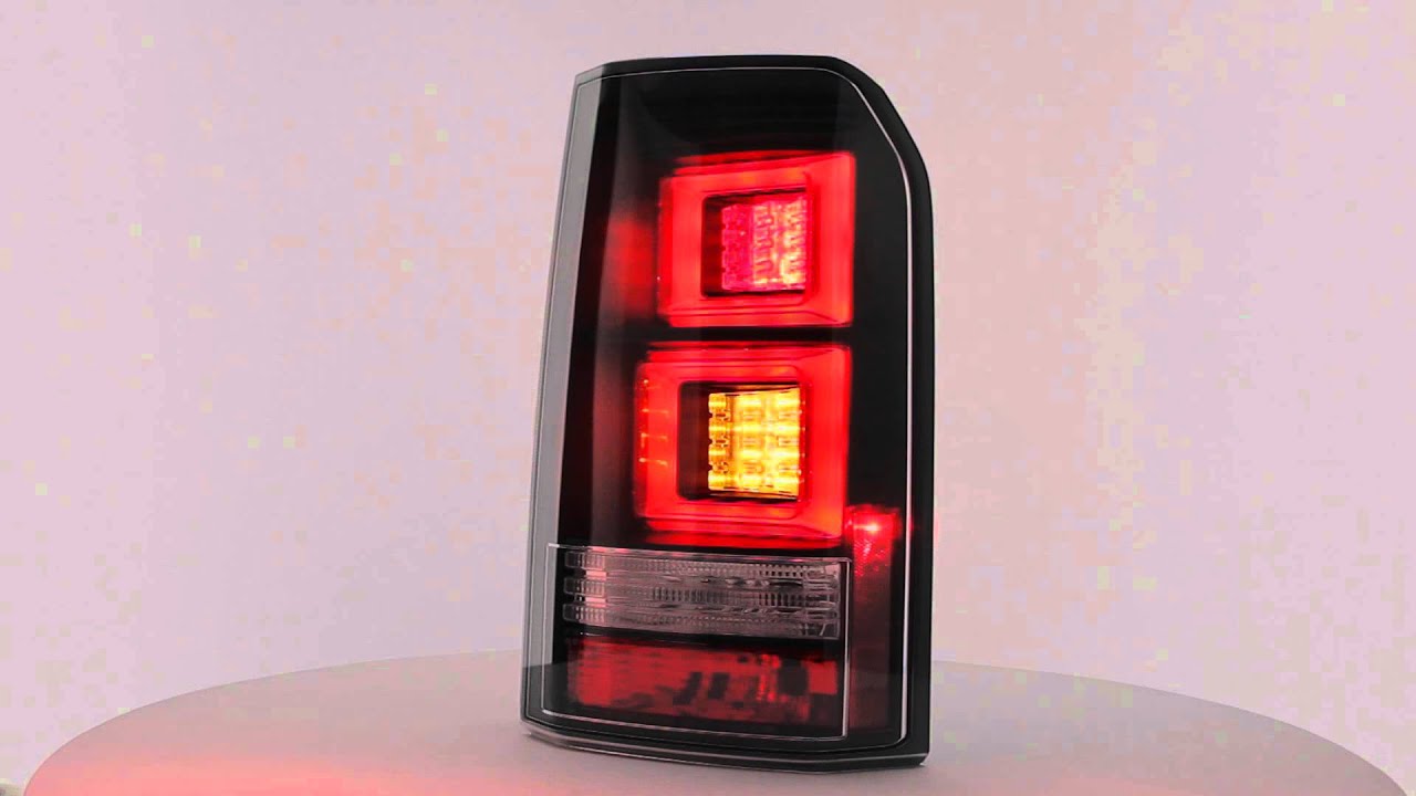 05-09 Land Rover Discovery 3 LR3 Light Bar LED Tail Lights - YouTube