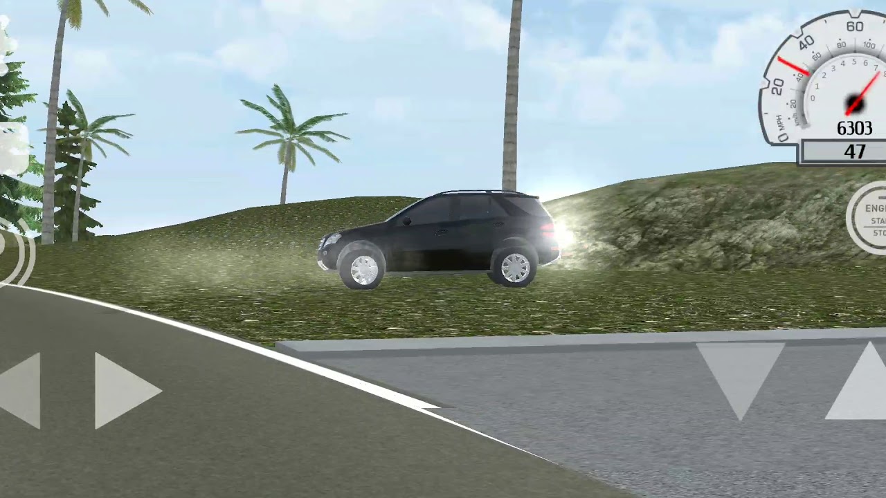 Jocuri cu masini Mercedes ML care merg cu spatele - YouTube