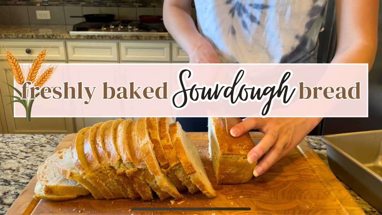 How To Make Sourdough Bread // Step By Step // Easy Sourdough Sandwich Bread - YouTube