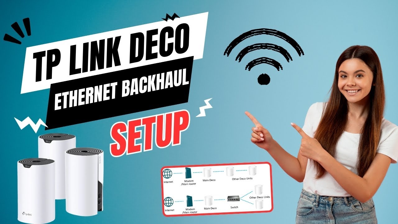 TP-Link Deco Ethernet Backhaul Setup - YouTube