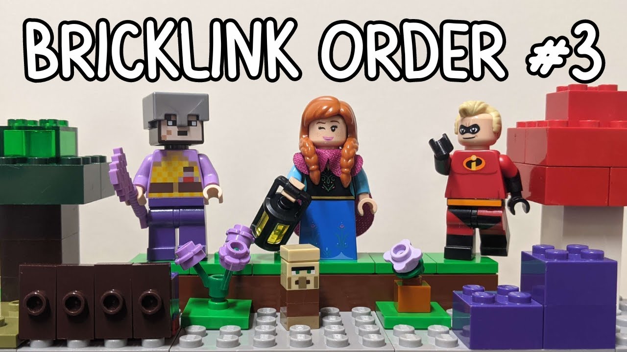 Prepping to finish the Minecraft world's first section! || BrickLink ...