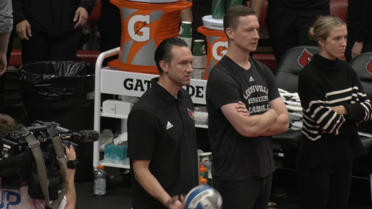 Louisville officially hires Dan Meske as new volleyball coach - YouTube