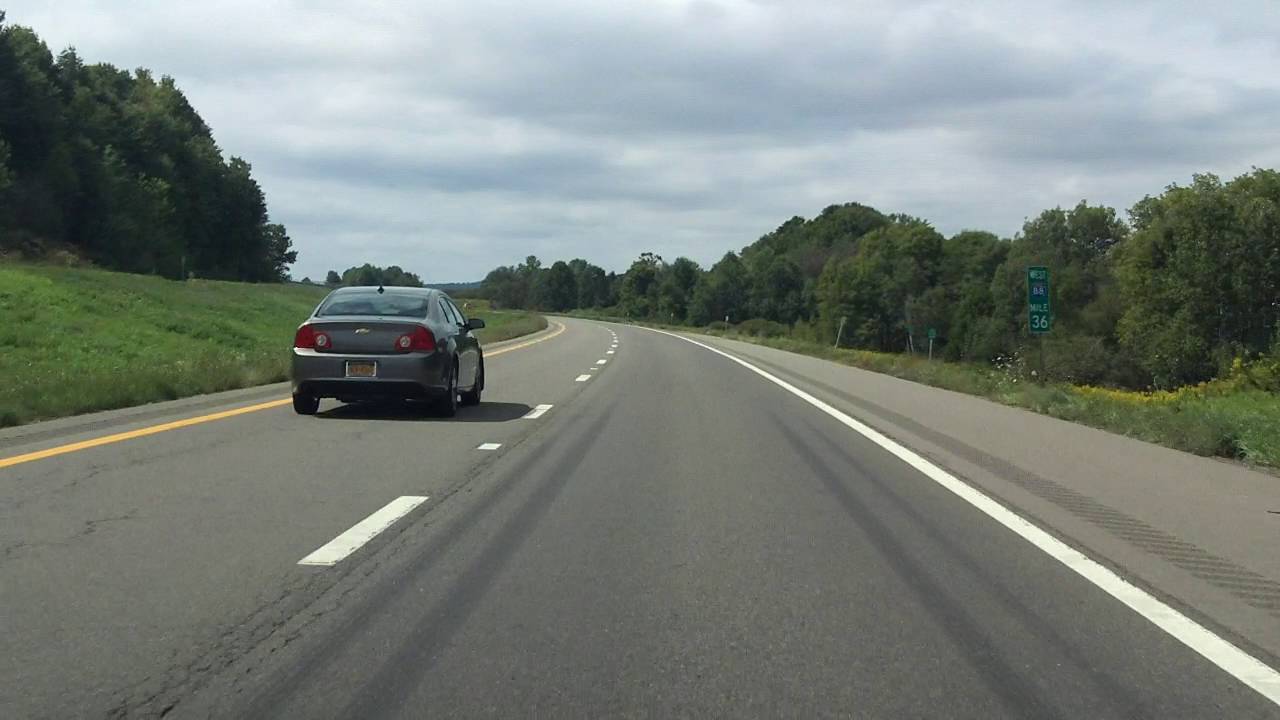 Interstate 88 (Exits 11 to 9) westbound - YouTube