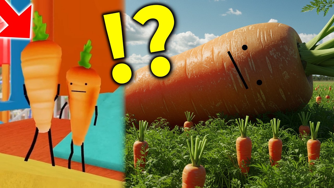 【Secret staycation】Hide and Seek with Funny Foods14【animation】 - YouTube