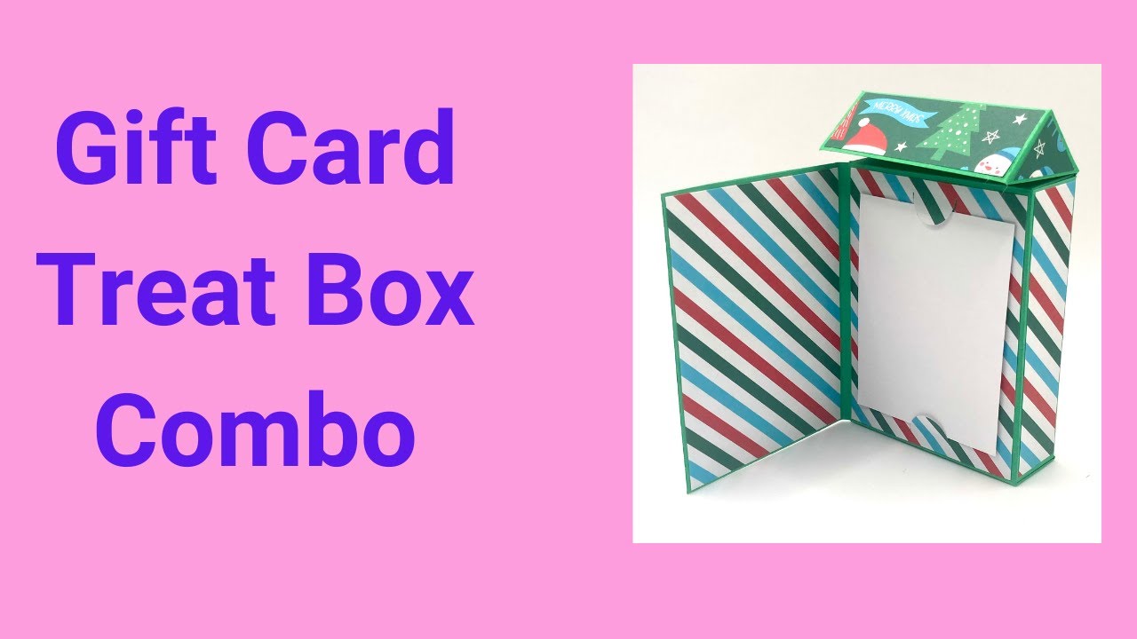 Gift Card Treat Box Combo - YouTube