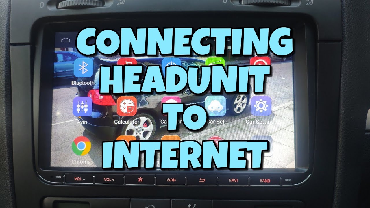 Connecting Android headunit to the internet - YouTube