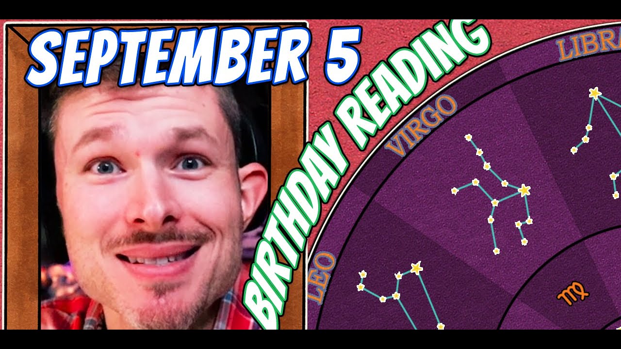 'Secret Language of Birthdays' September 5 Birthday Reading 🪩 - YouTube