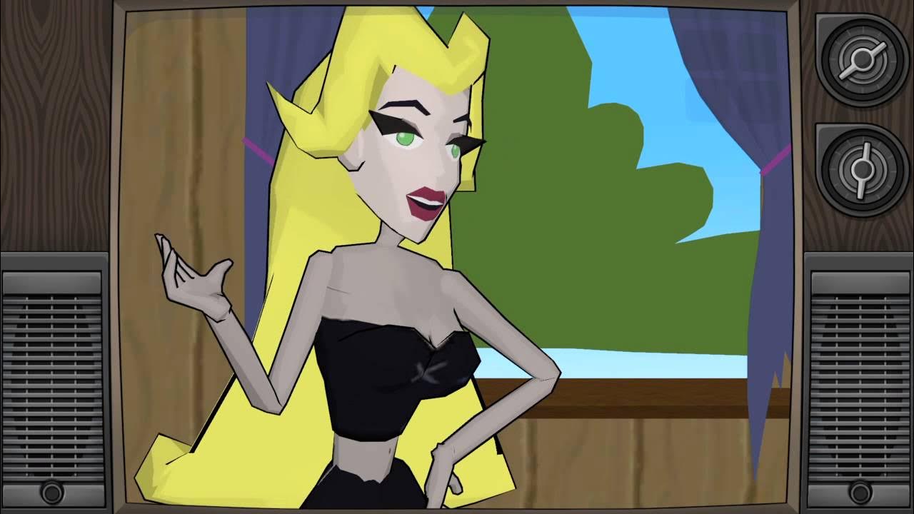 Cel Damage HD all characters movie cut scenes - YouTube