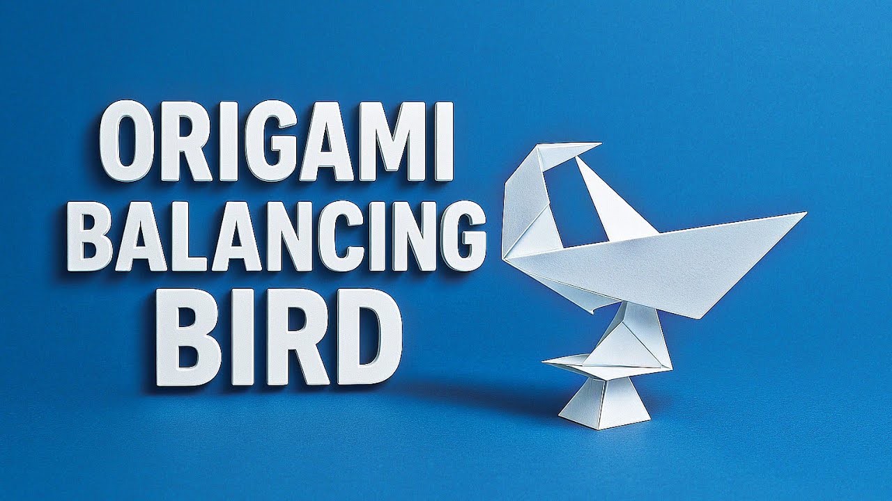 Origami Balancing Bird | Mind-Blowing Paper Magic You Must Try! - YouTube