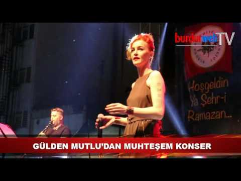 Gülden Mutlu'dan Burdur'da muhteşem konser