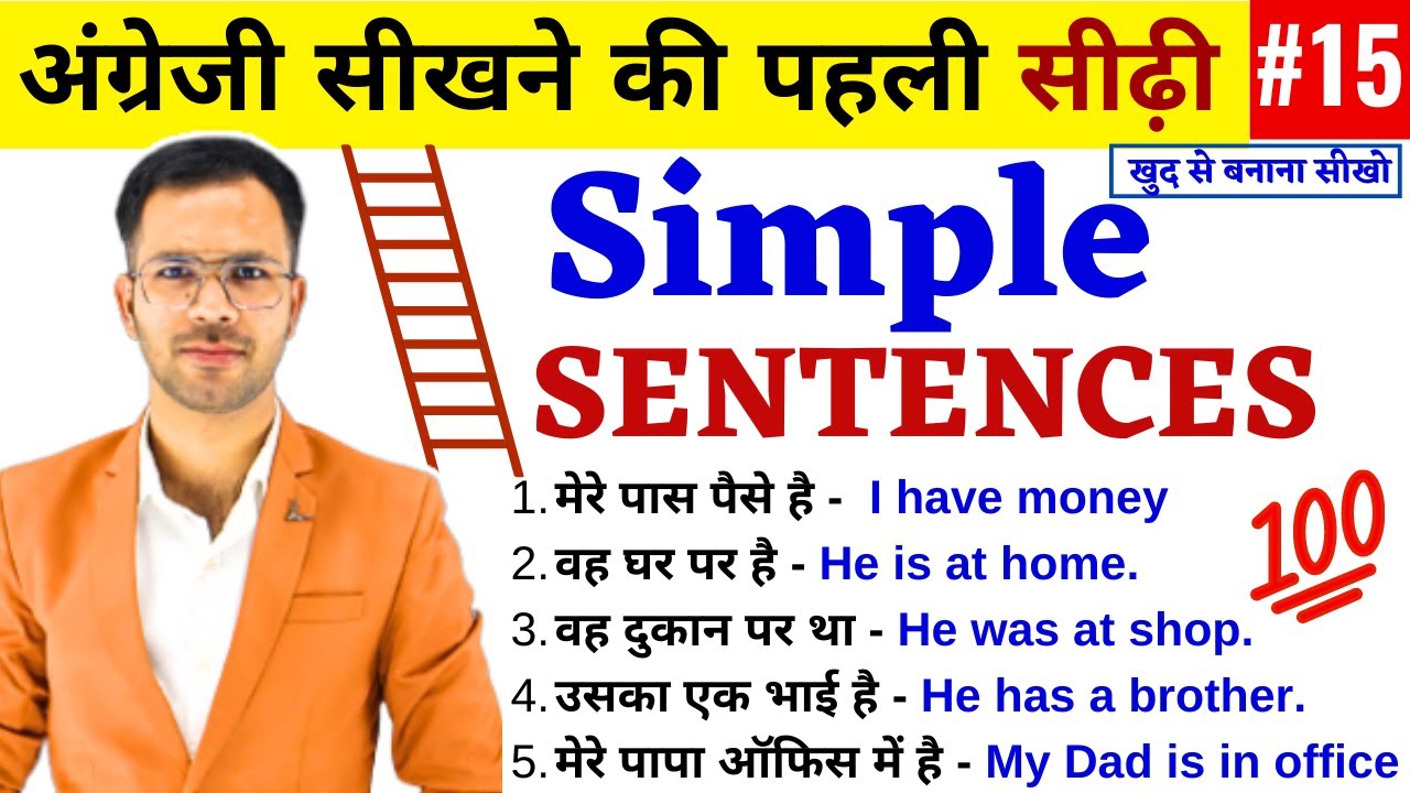 Simple sentences for Spoken English | Learn Basic English | Simple ...