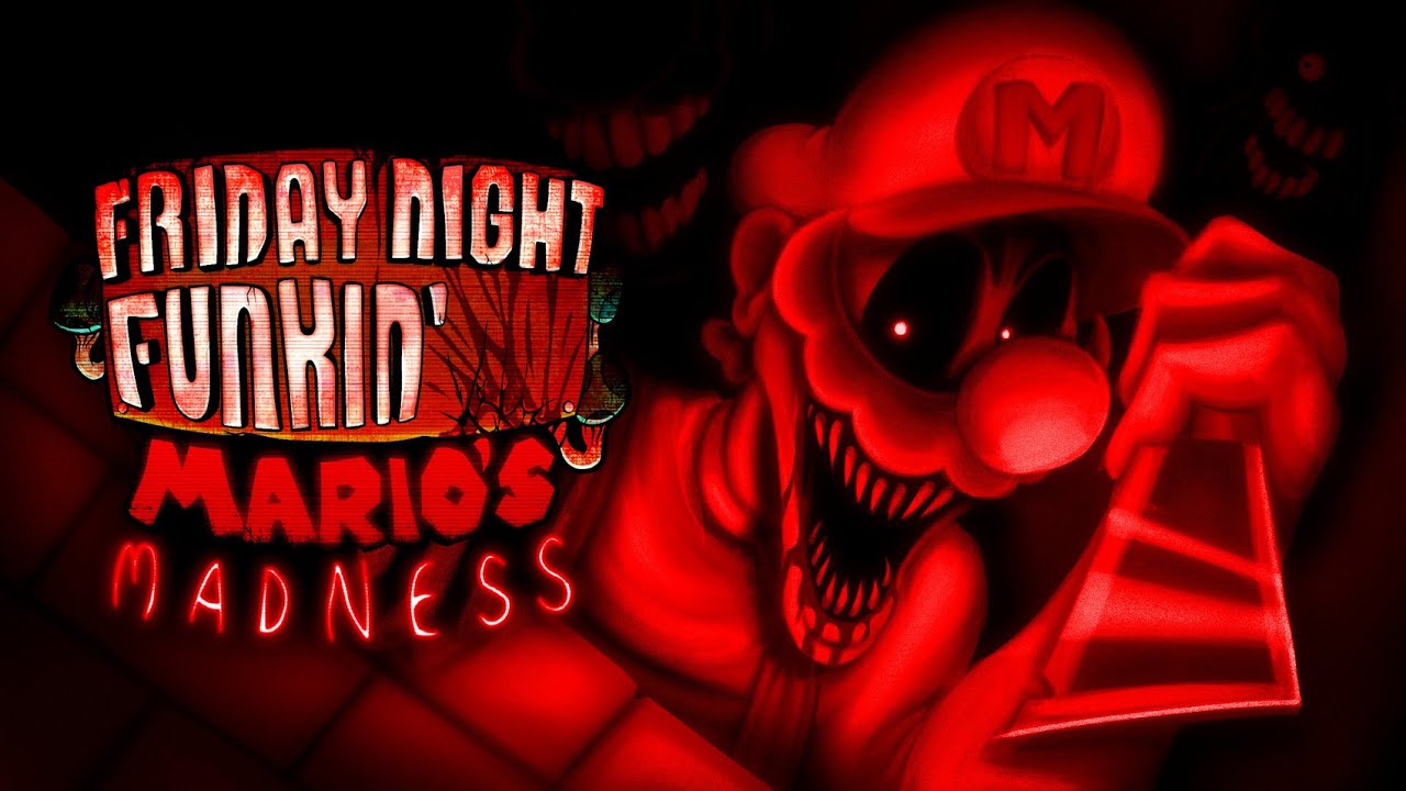 I Hate You V2 (Instrumental) - FNF VS Mario's Madness V2 OST - YouTube