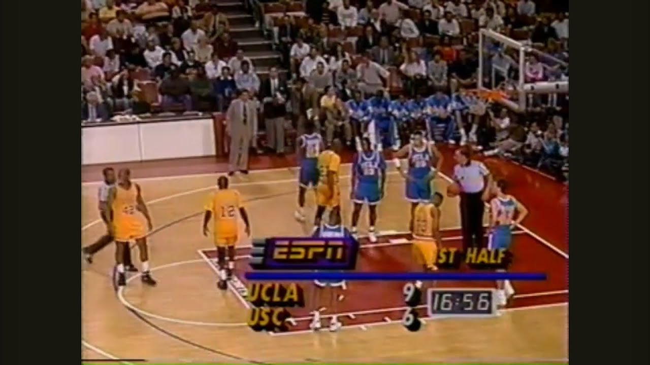 Feb 1992 - UCLA at USC from the LA Sports Arena, ESPN Broadcast - YouTube