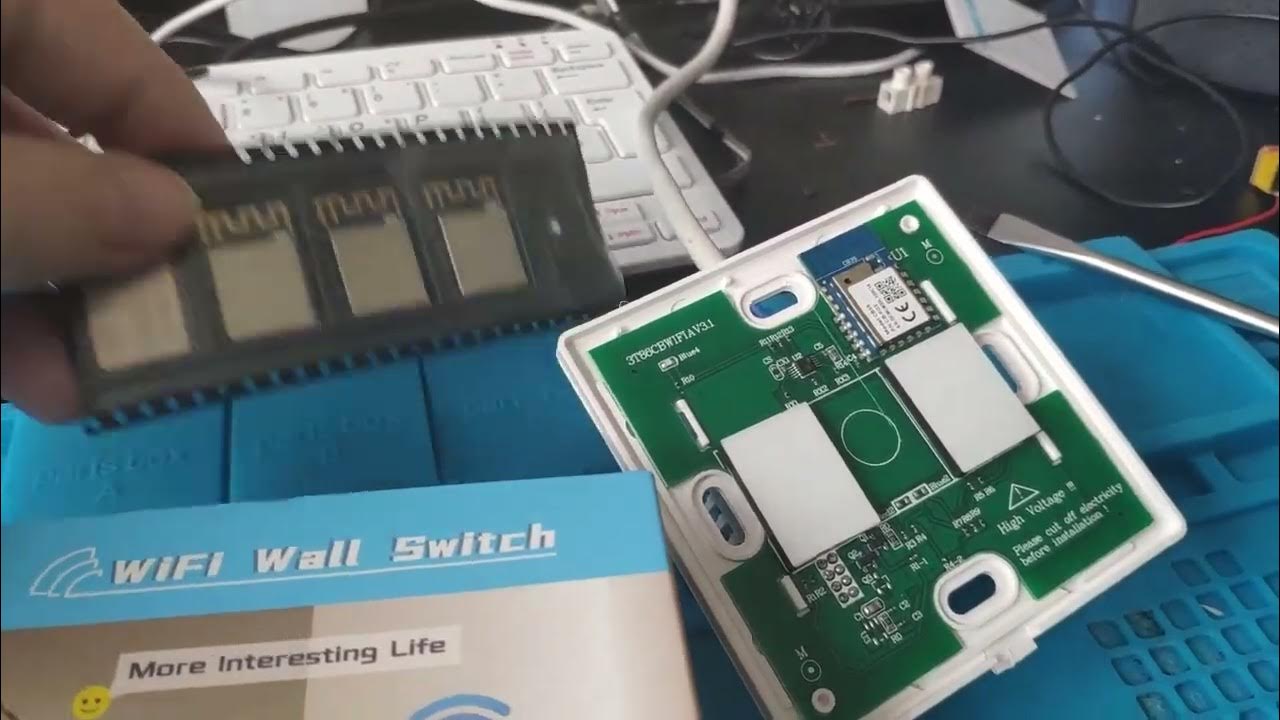 Flashing TUYA CB3S BK7231N with Openbeken alternative firmware - YouTube