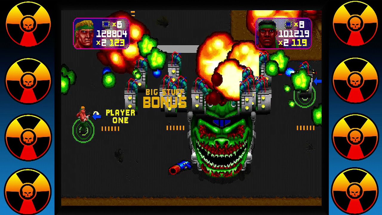 Total Carnage (Arcade) James & Mike Mondays Bonus video! - YouTube