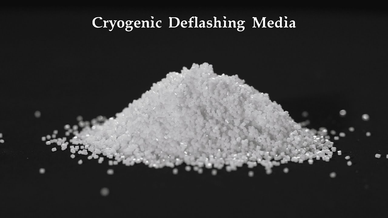 Cryogenic Deflashing Media - YouTube