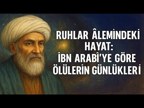 RUHLAR ÂLEMİNDEKİ HAYAT: İBN ARABÎ’YE GÖRE ÖLÜLERİN GÜNLÜKLERİ.
