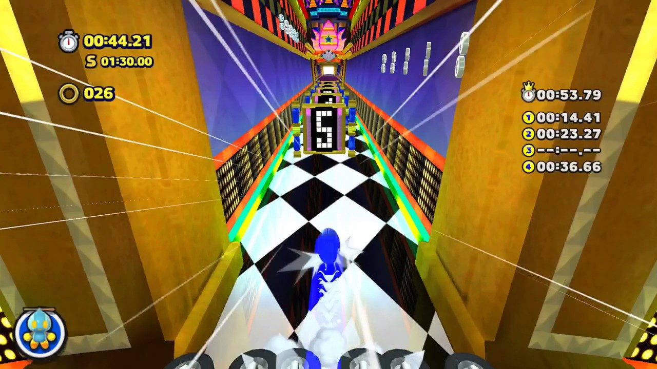 Sonic Lost World (PC): Frozen Factory Zone 3 - Time Attack - 52.33 ...