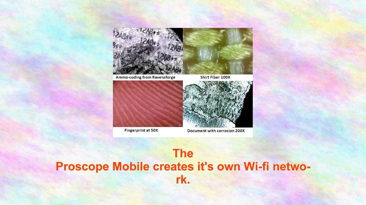 Proscope Mobile Wifi Wireless Handheld Digital Hr Microscope for ipad ...