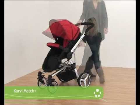 Petite Star Kurvi-Match Stroller 3 in 1 Demo Pramworld
