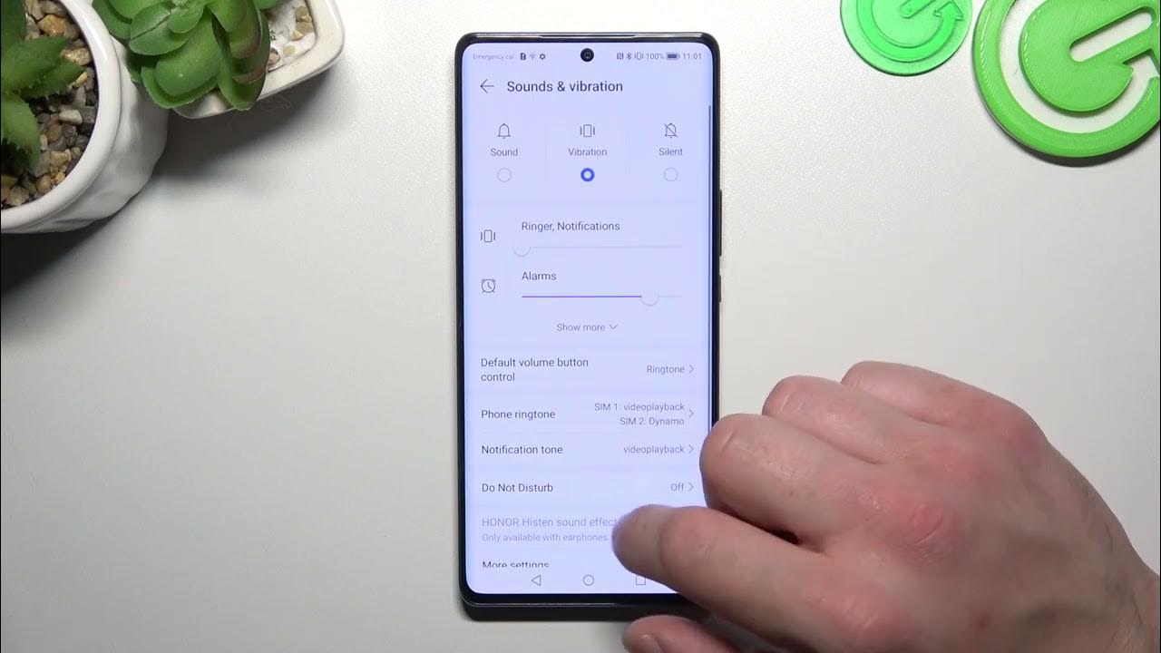 How to Enable/Disable Touch Vibrations on HONOR Magic5 Lite? - Touch Vibration Settings - YouTube