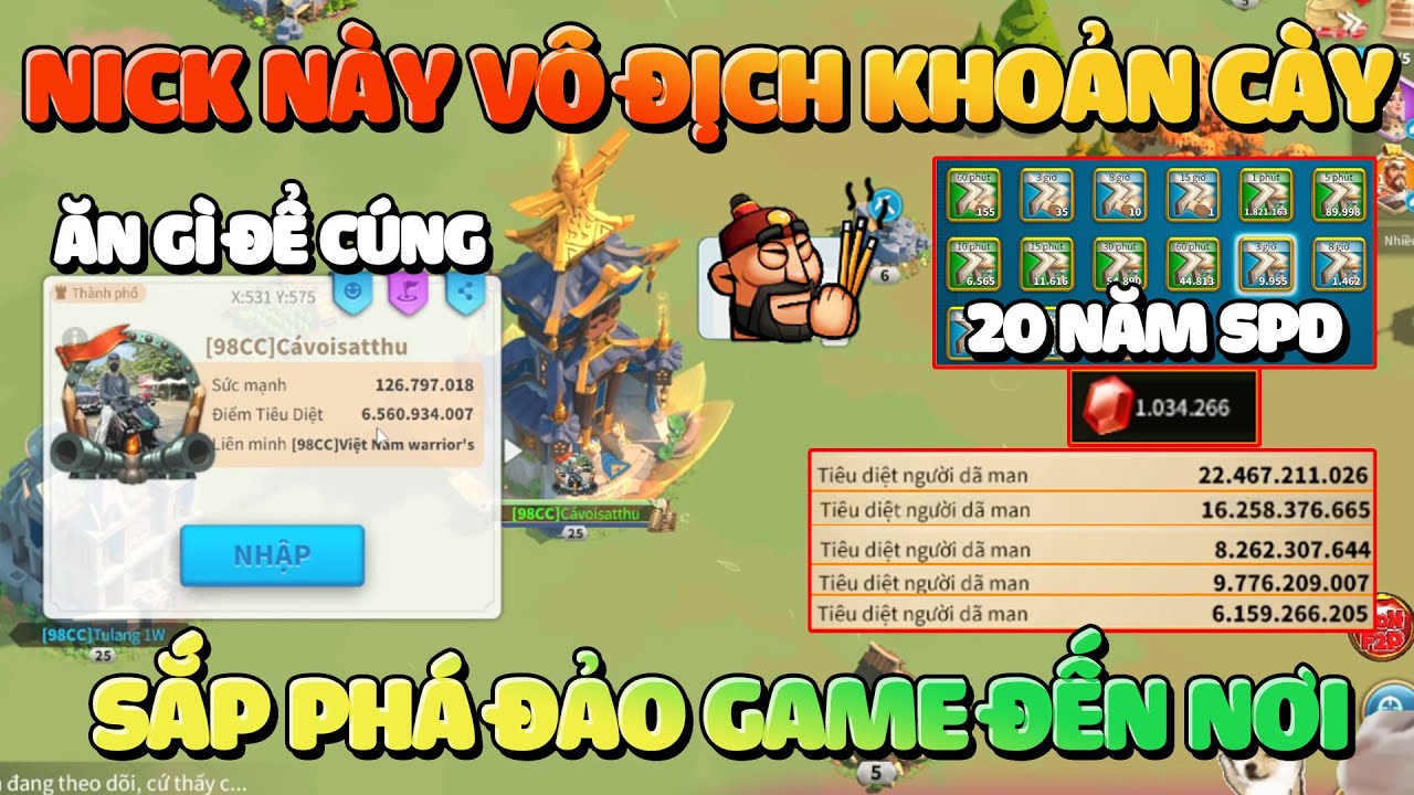 Sư Phụ Nhận Của Em Rok 1 Lạy - Nick Nạp Siêu Ít Nhưng Chuẩn Bị Phá Đảo ...