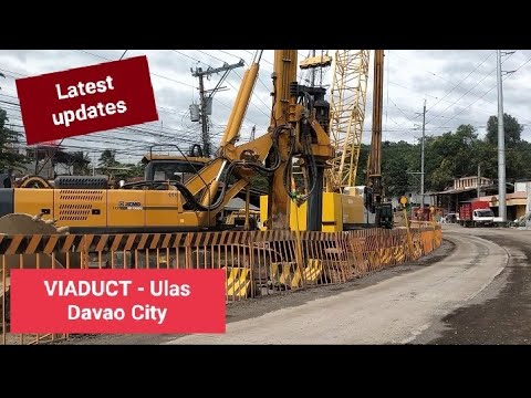 LATEST UPDATE VIADUCT ULAS DAVAO CITY - YouTube