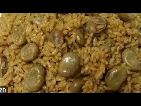 غدا سهل وسريعة رز بالفول الاخضر صيادية رز بالفول الاخضر #مطبخ مريم ...