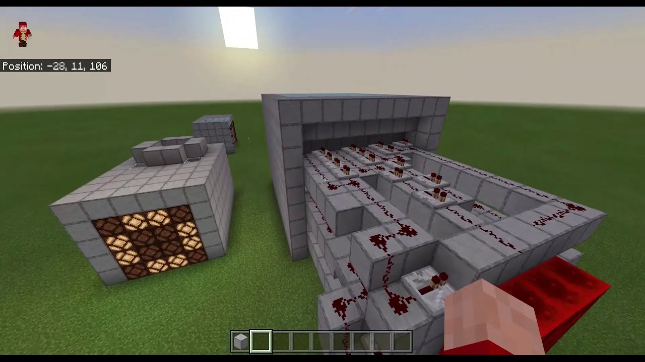 Redstone Camera. (Redstone Tutorial) - YouTube