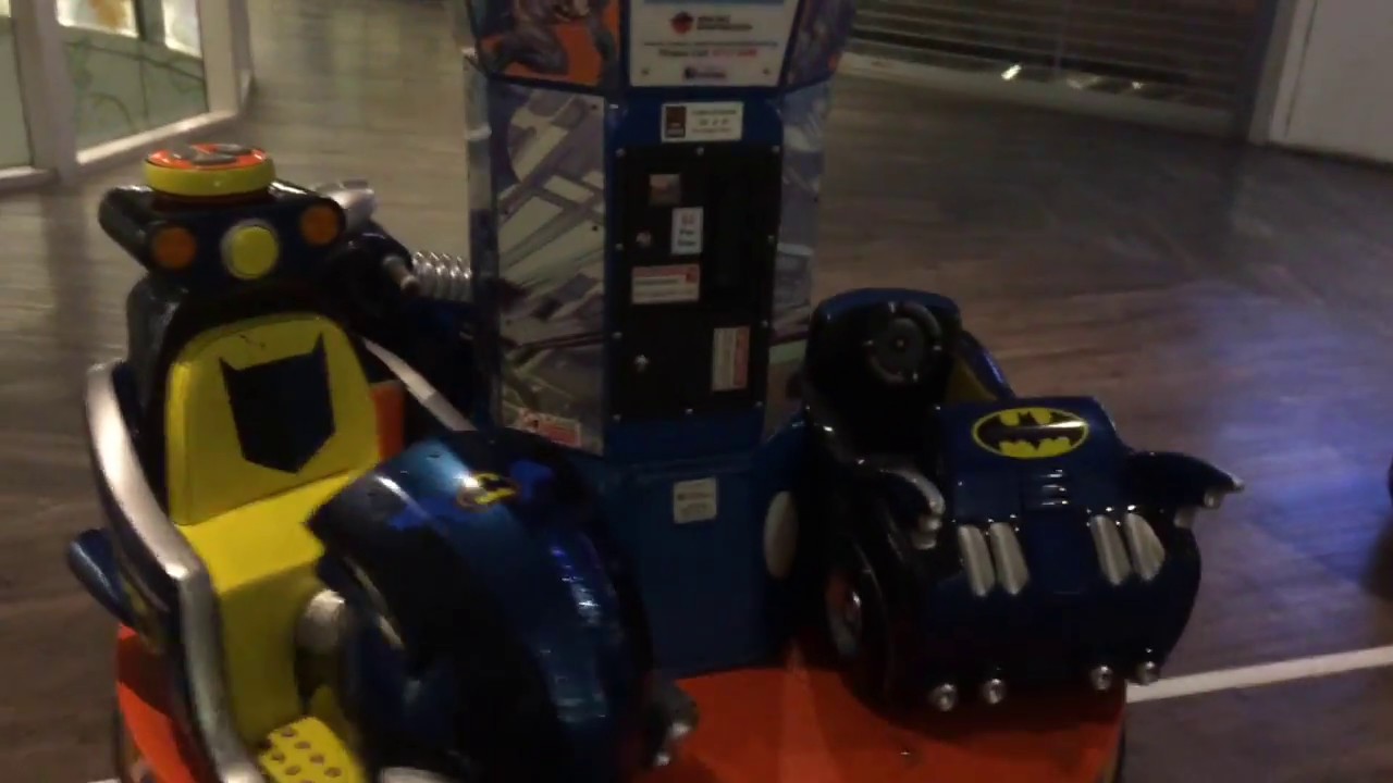 Batman Carousel Kiddie Ride - YouTube