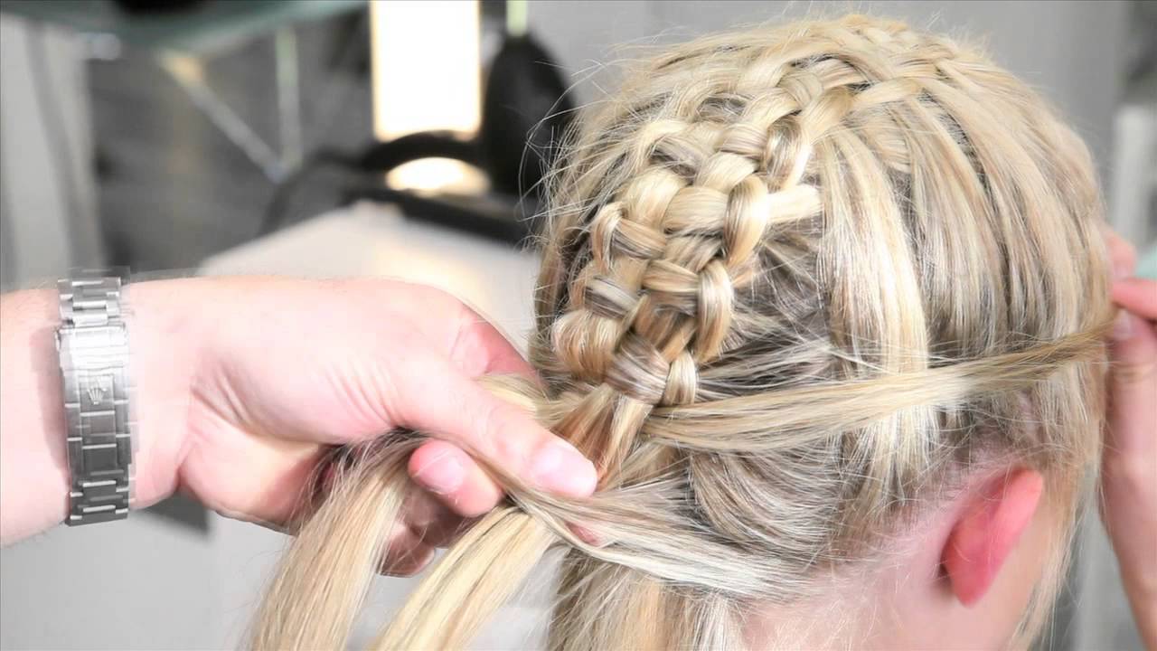 Checkerboard Braid - YouTube