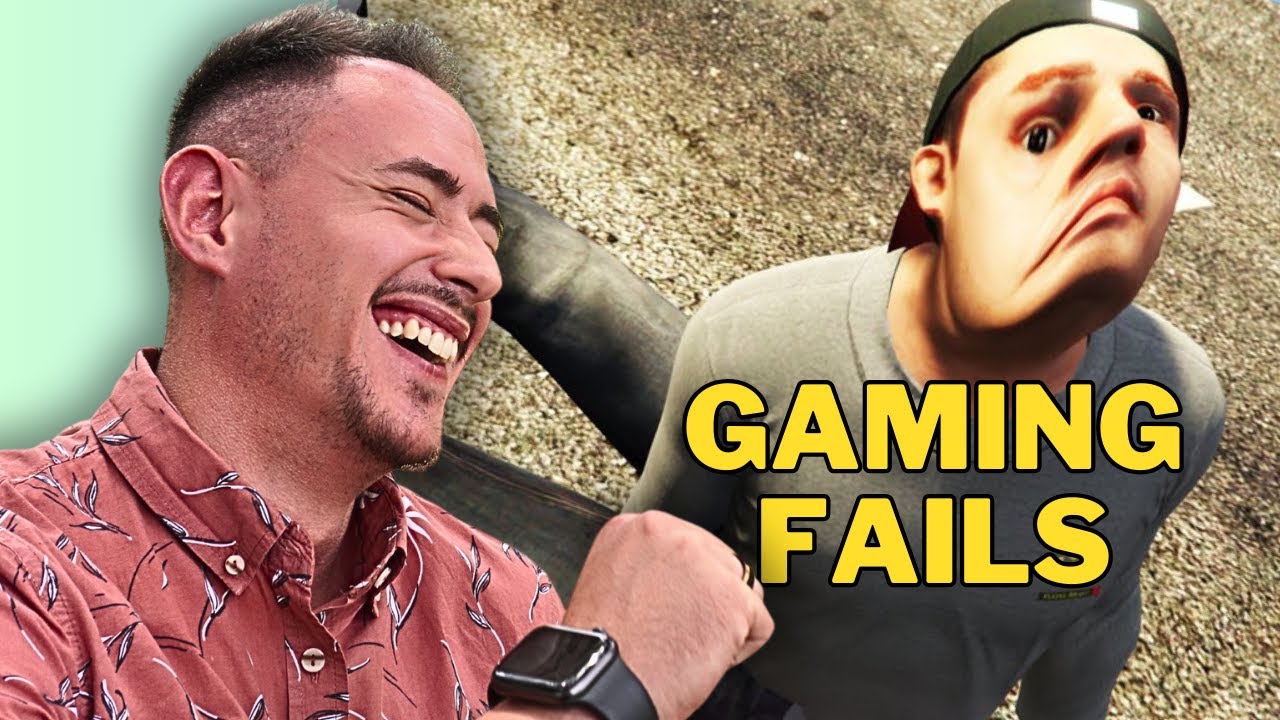 Hilarious Gaming Fails! Must See!| Reacts - YouTube