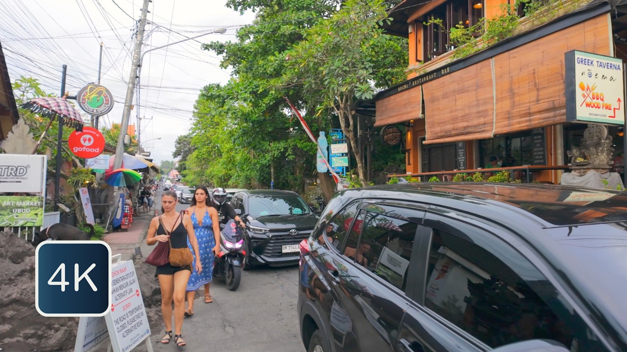 Bali’s Traffic Nightmare Turns Into a Dream: Relaxing Ubud Drive 4K UHD ...