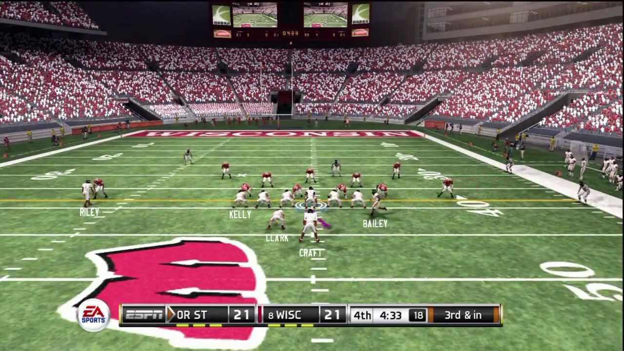NCAA Football 2012: Badgers vs Beavers - YouTube