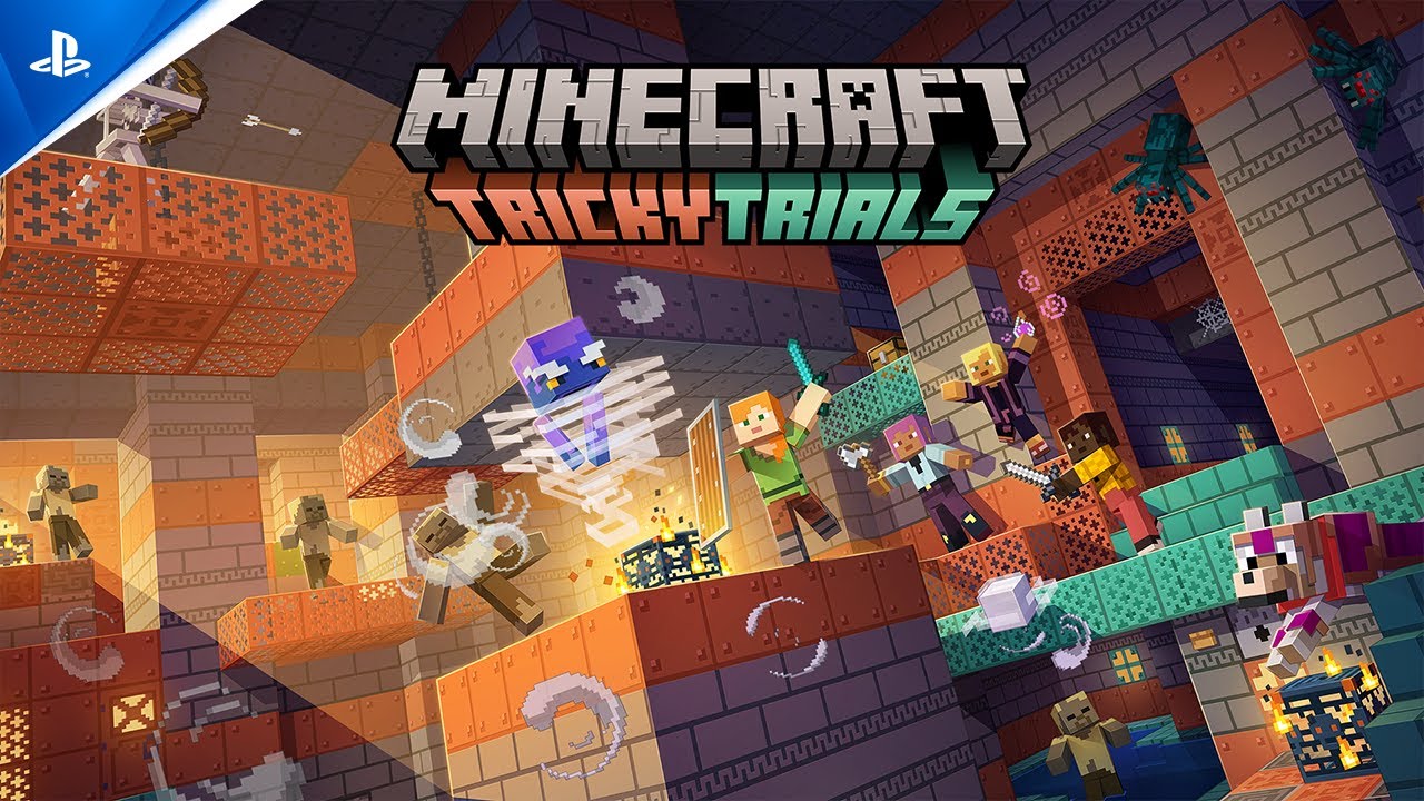 『Minecraft Tricky Trials (トリッキートライアル) アップデート』公式トレーラー - YouTube