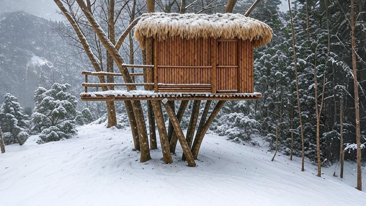Explore Epic Forest Home Building: Unique Stilt & Tree Houses - YouTube