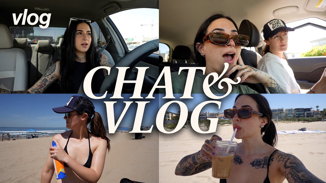 Car Chat, Money Stress, Beach Day, Dinner Party : VLOG - YouTube