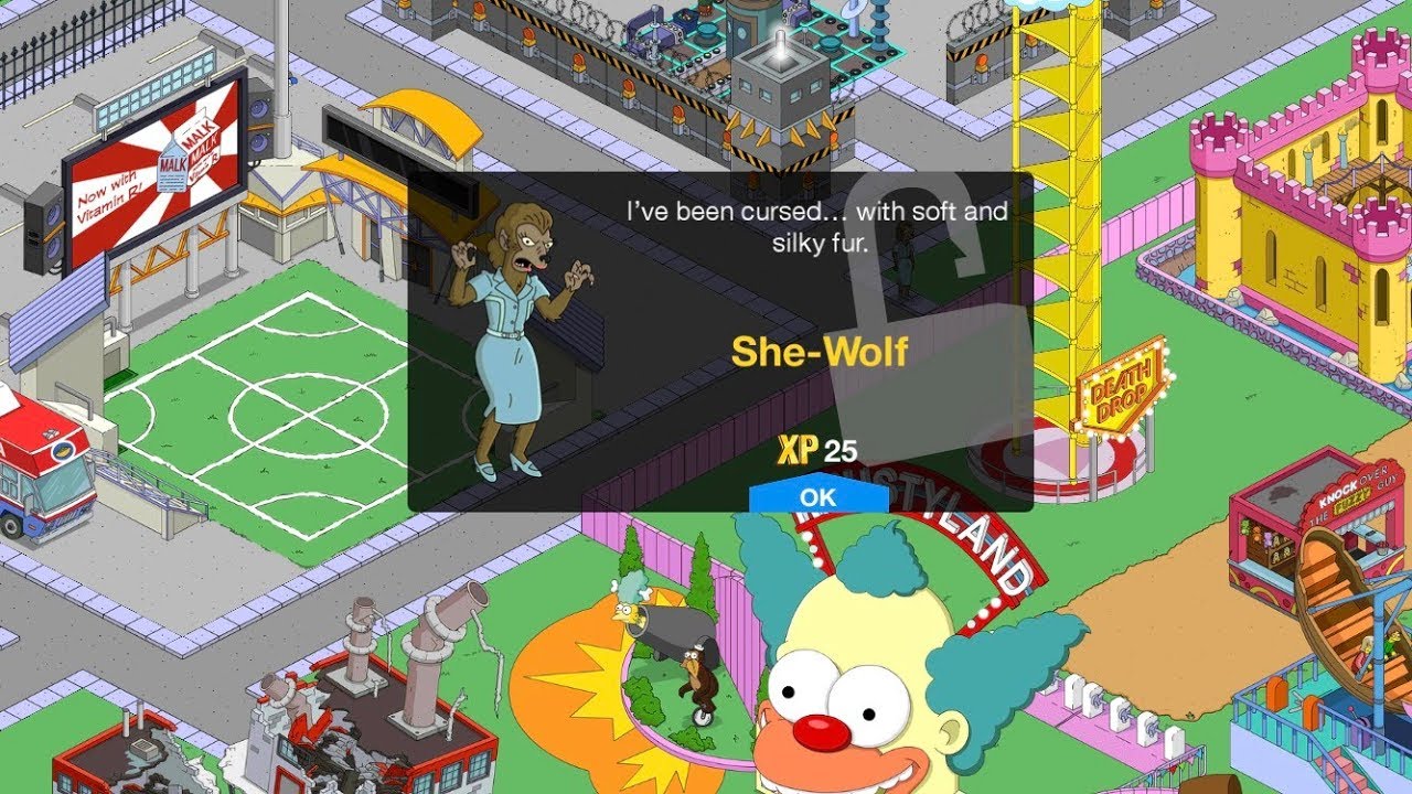 The Simpsons: Tapped Out - She-Wolf - YouTube