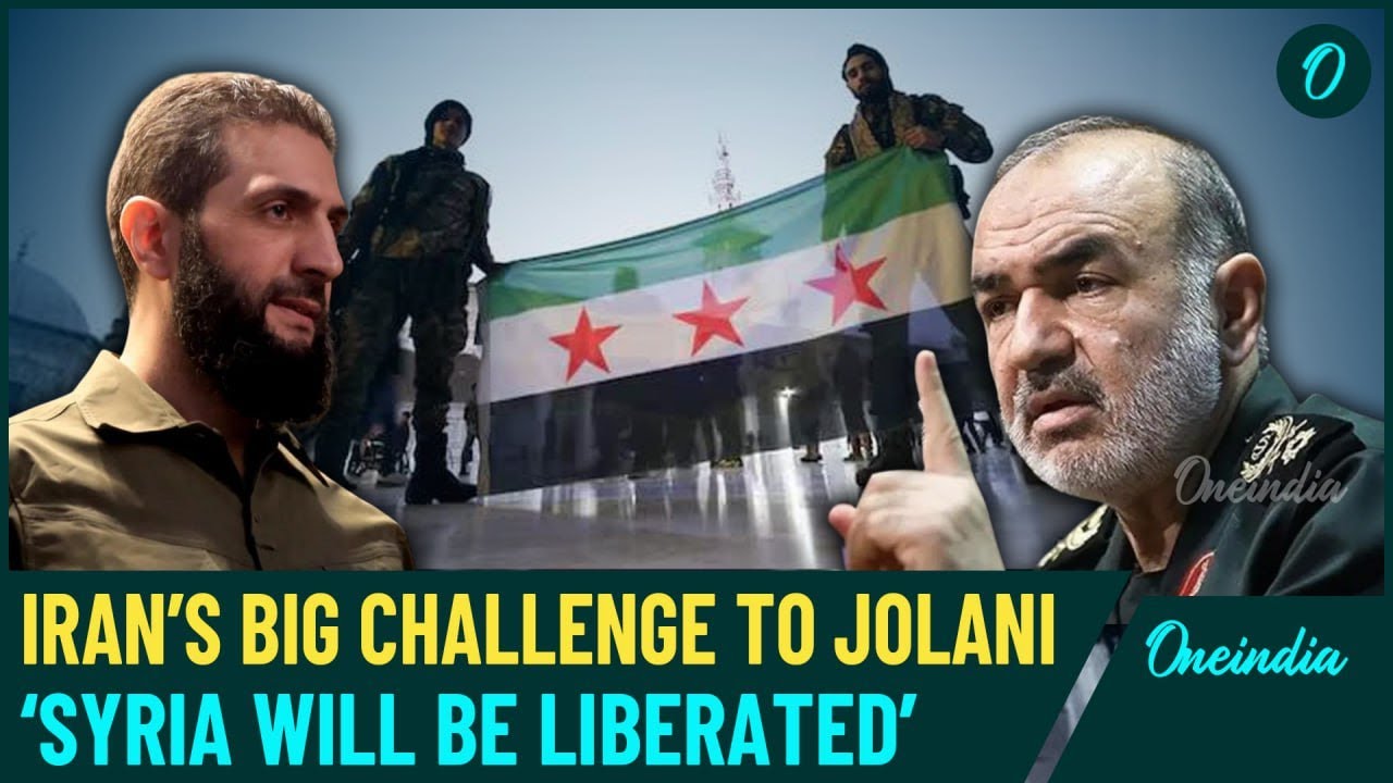 Iran’s Fierce Challenge to HTS and Jolani; IRGC Chief Salami Vows ‘Youth Will Reclaim Syria ...