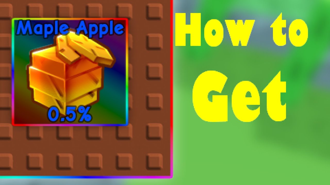 How to get The "Mapple Apple" Seed in Grow a Garden! Roblox - YouTube