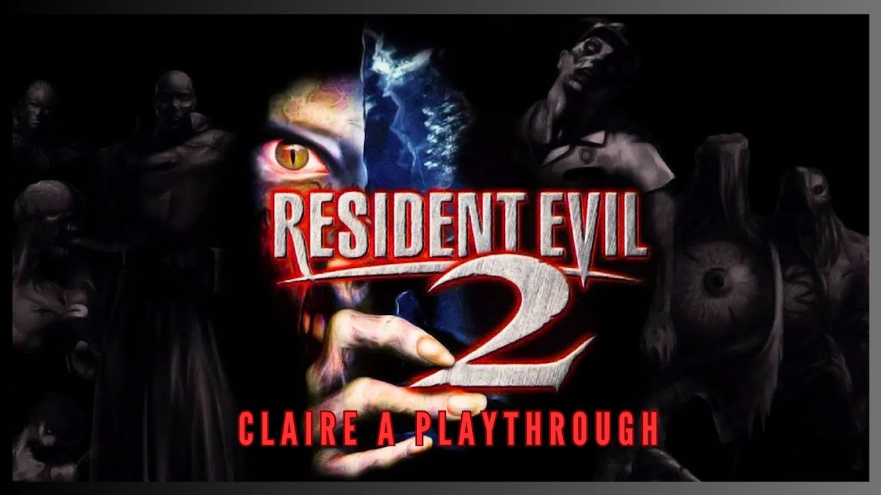 RESIDENT EVIL 2 (PS1) Claire A Playthrough. - YouTube