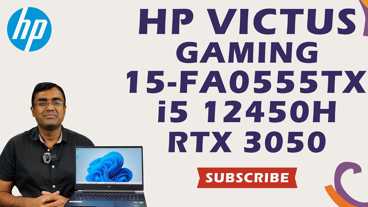 HP Victus Gaming Laptop fa0555tx Intel Core i5 12450H Nvidia RTX 3050 ...