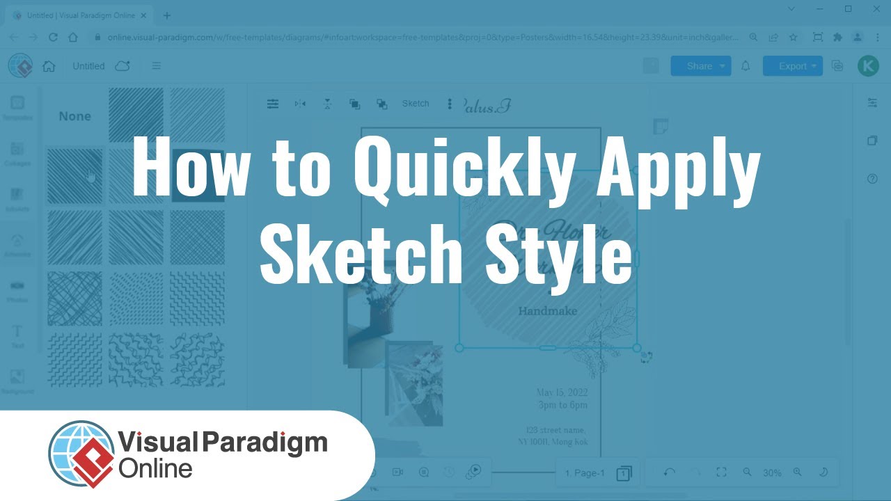 How to Quickly Apply Sketch Style - YouTube