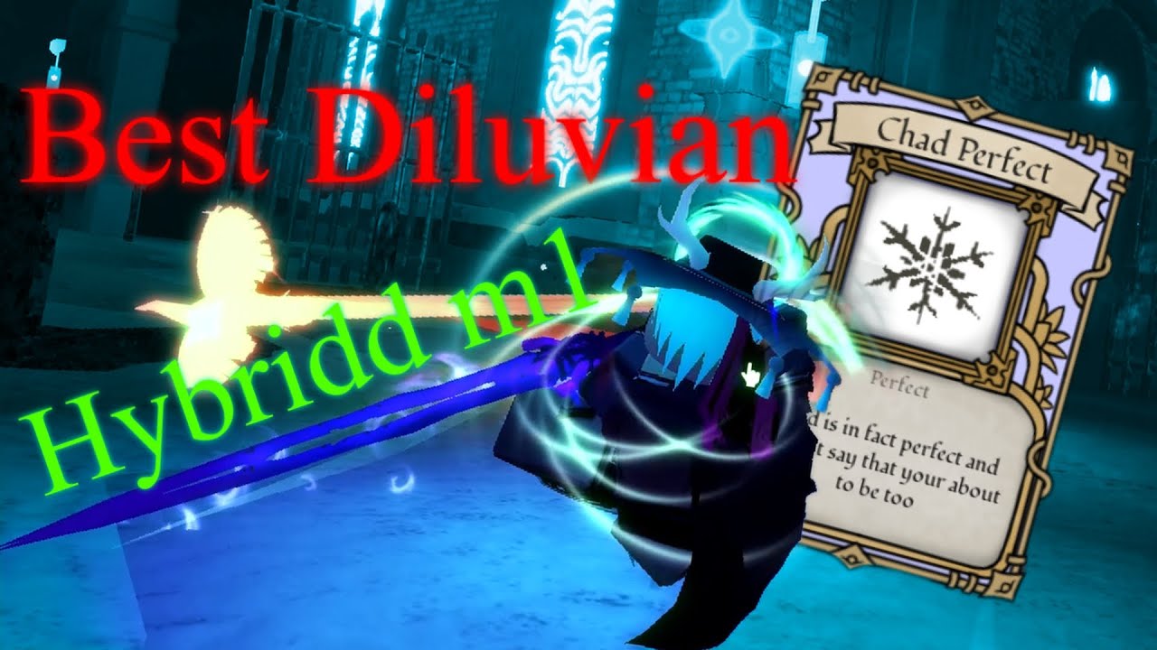 The Best Hybrid M1 Diluvian Build 'Chad Perfect' | Deepwoken PvE Build ...