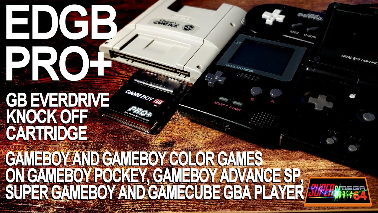 Gameboy and Gameboy Color EDGB Pro Card - Everdrive knock off - Using ...