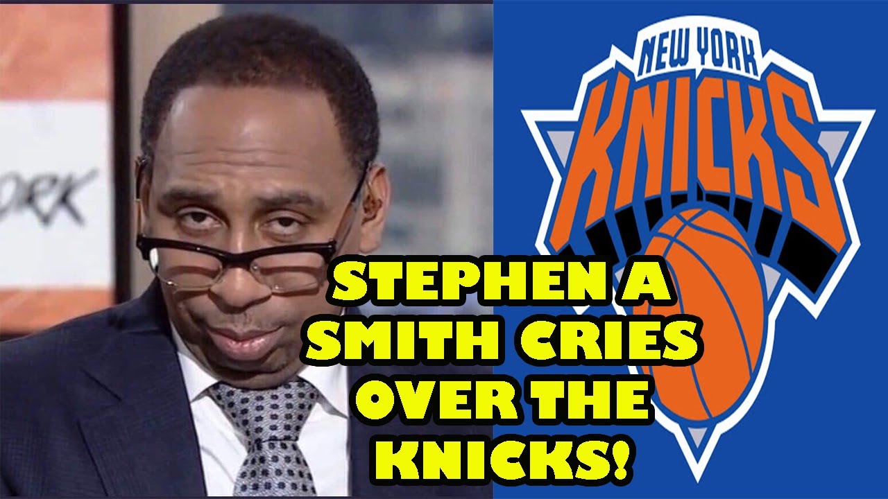 Stephen A Smith CRIES LIKE A B!TCH over the New York Knicks on First ...