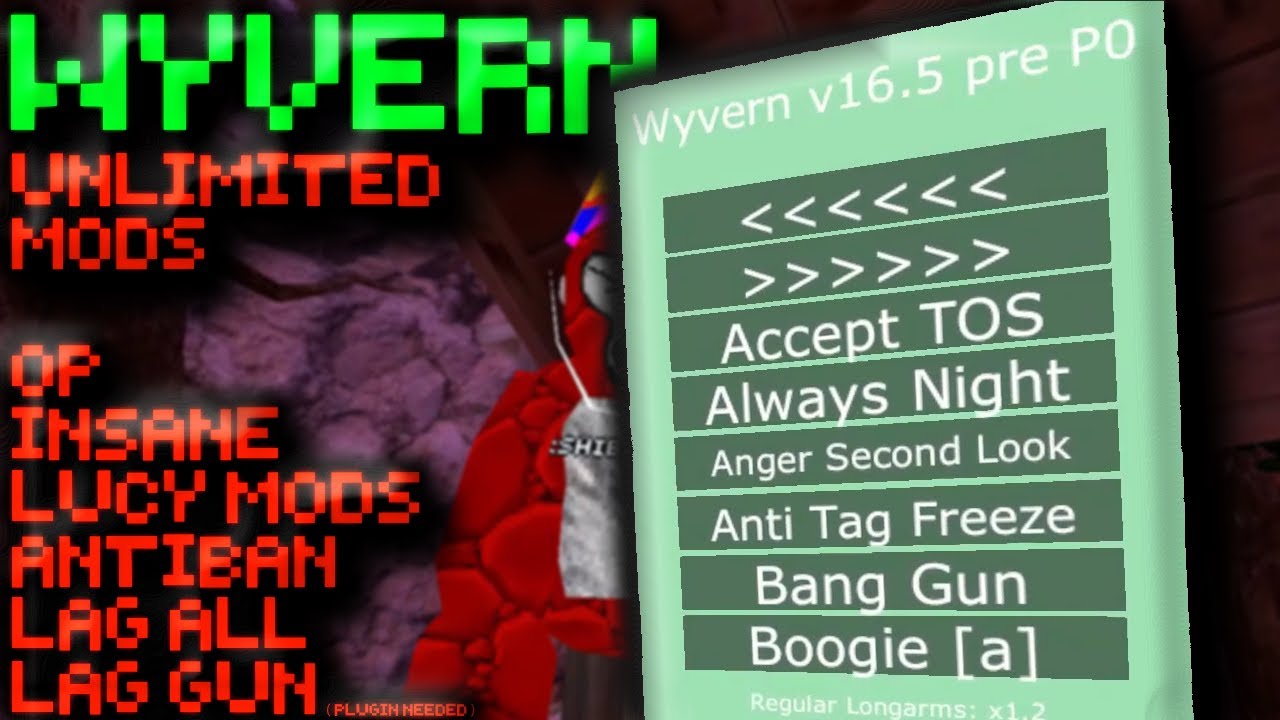 This Menu Has UNLIMITED MODS! | WYVERN MOD MENU | GORILLA TAG - YouTube