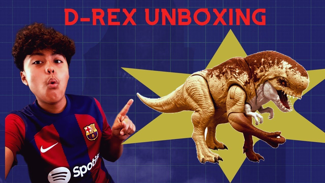 D-REX TOY UNBOXING - YouTube